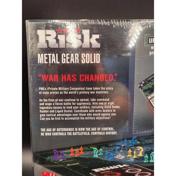 Usaopoly | Games | Risk Metal Gear Solid Collectors Edition 21 Usaopoly ...